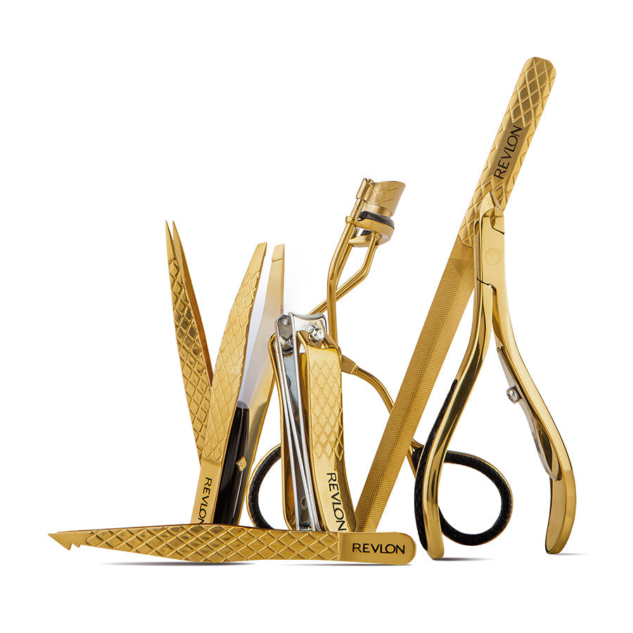 Gold Series™ Manicure Set And Eyelash Curler | Revlon – Revlon France